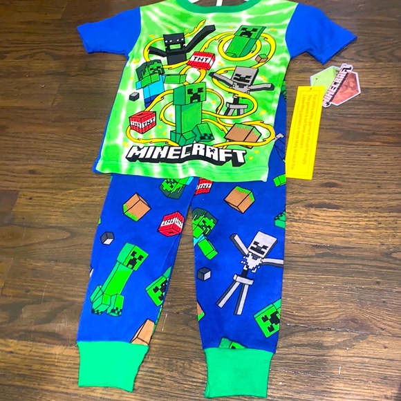 Minecraft | Pajamas | Minecraft Pj Set | Poshmark